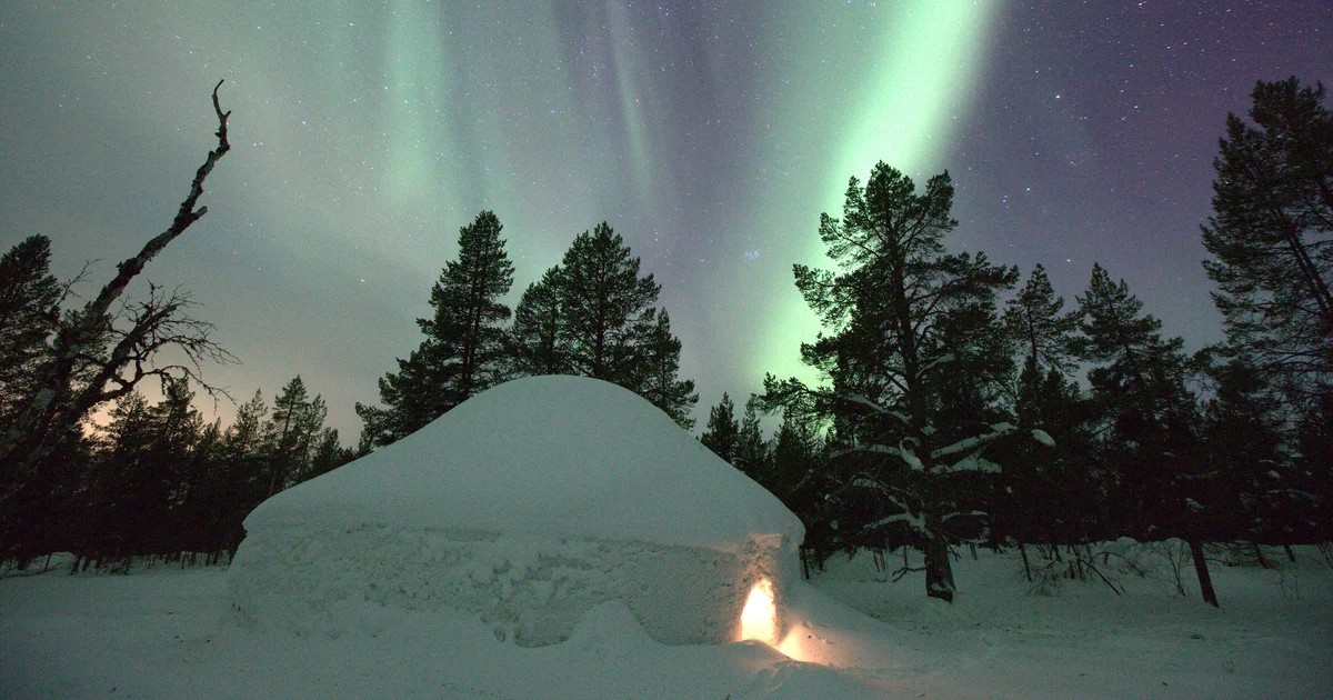 Real snow igloos in Lapland | Transun
